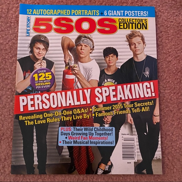 Accents | Various 5sos Unofficial Books And Magazines | Poshmark